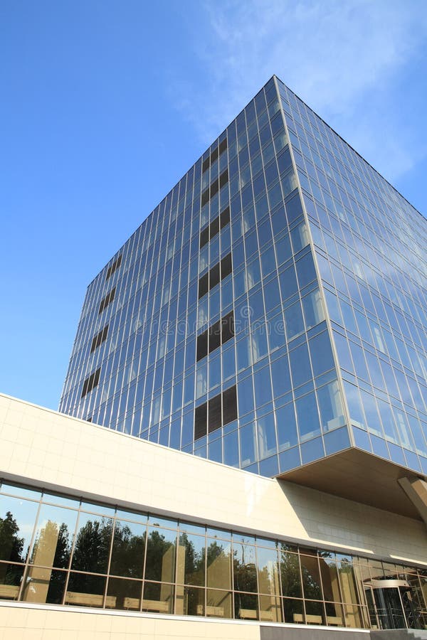Edge of office building stock photo. Image of expertise - 10360240