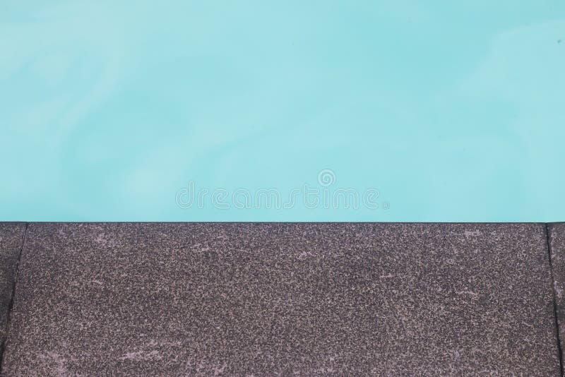 The Edge of the Pool is Made of Stone Stock Image - Image of relaxation ...