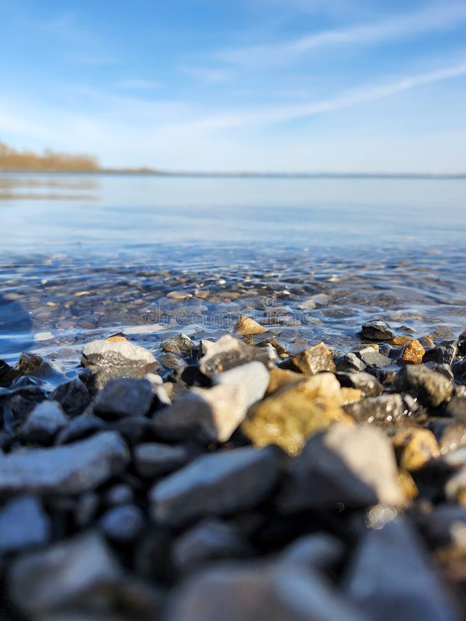 Edge of a river in ontario stock photo. Image of ontario - 252534336