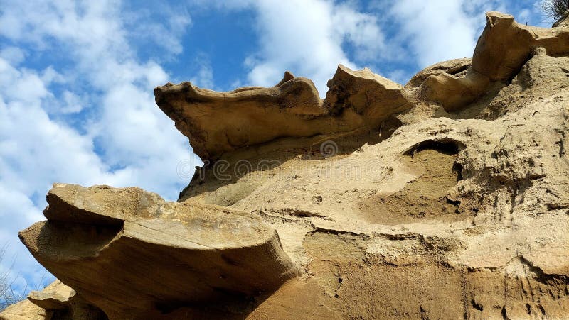Edge Rock Beauty of Pakistan Hills Stock Photo - Image of beauty ...