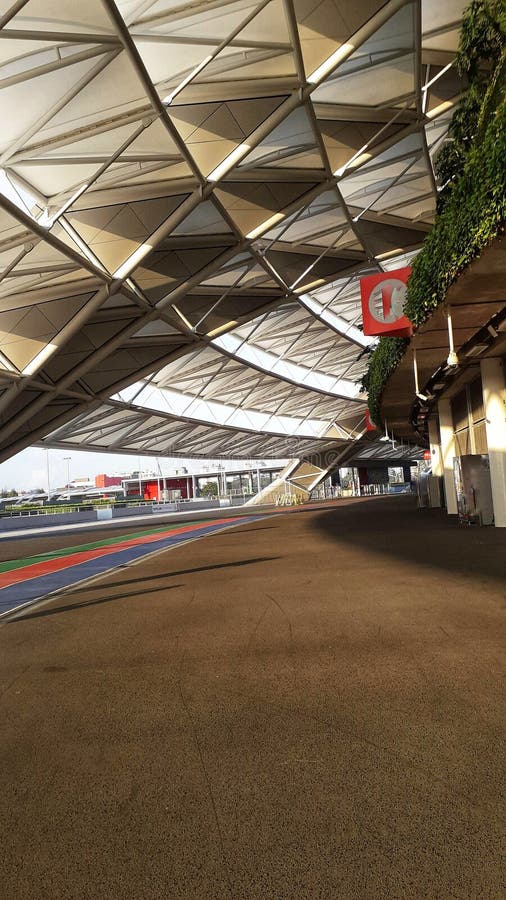 The Edge of the Sports Center Stadiun Stock Image - Image of city ...