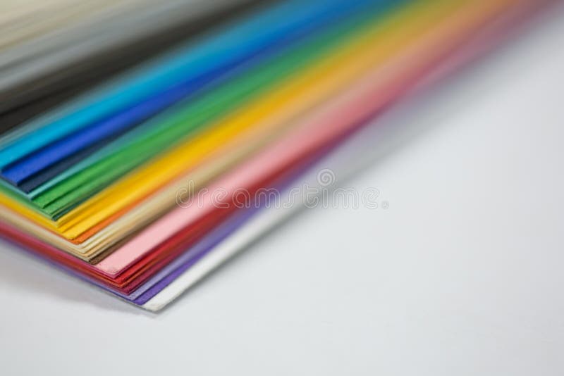 Edge of the stack of paper stock photo. Image of paper - 24932064