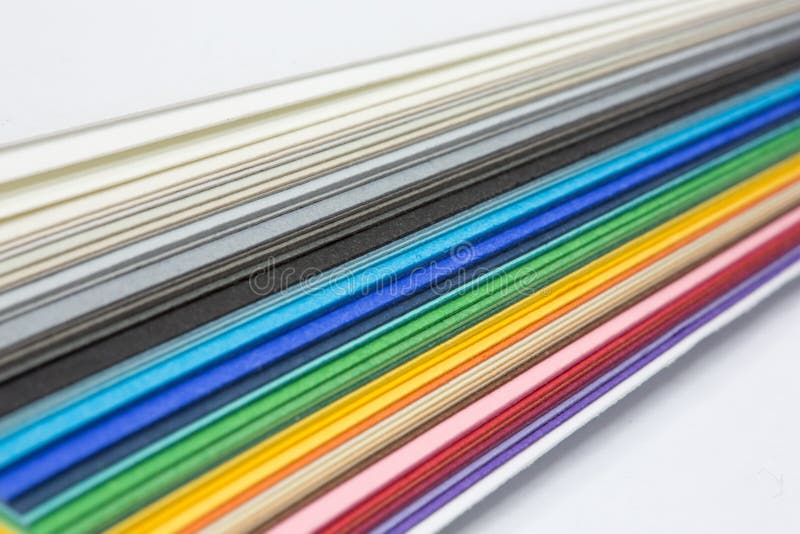 Edge of the stack of paper stock image. Image of game - 24932127