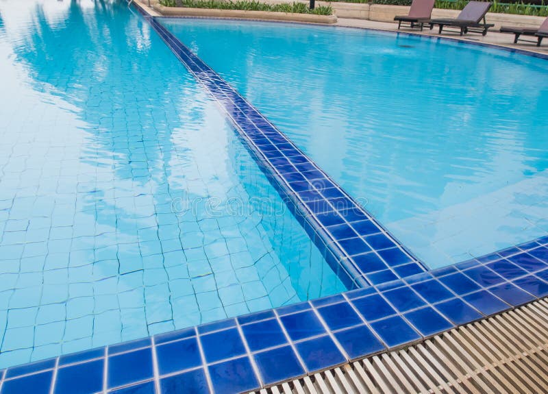Swimming pool stock photo. Image of closeup, blue, exercise - 165645242