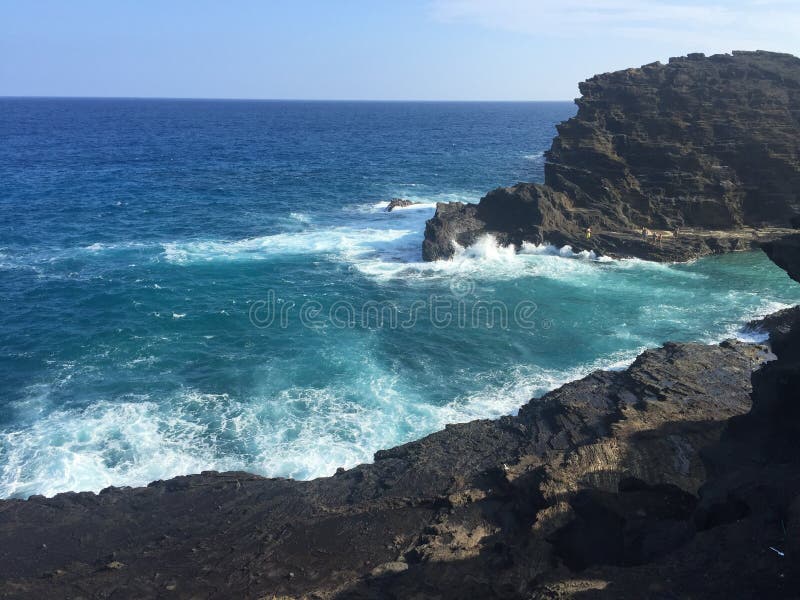 The edge of water stock image. Image of waves, beachside - 102633205