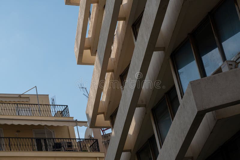 Modern Building Edge Close Up Stock Image - Image of facade, corner ...