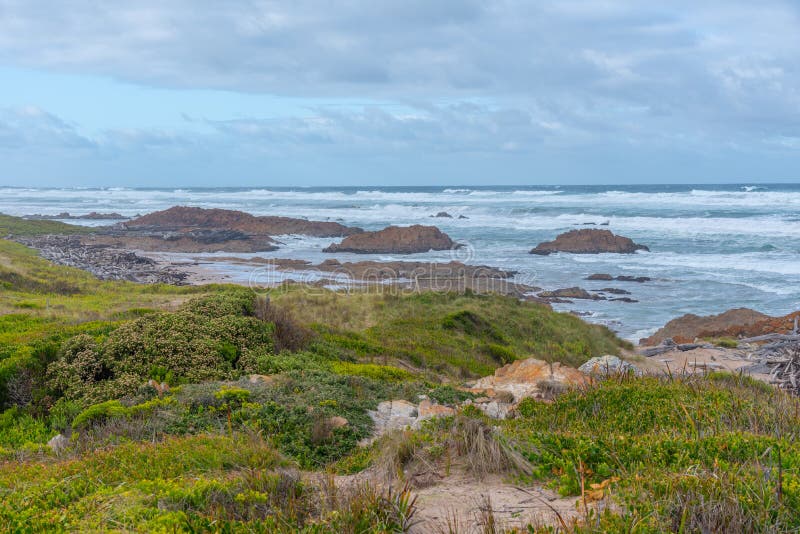 Edge of the World Lookout at Tasmania, Australia Stock Photo - Image of ...