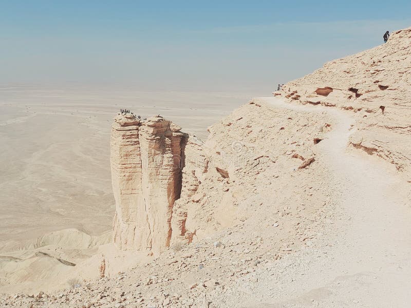 Edge of the World, the Towering Cliffs Jut Dramatically from the Middle ...
