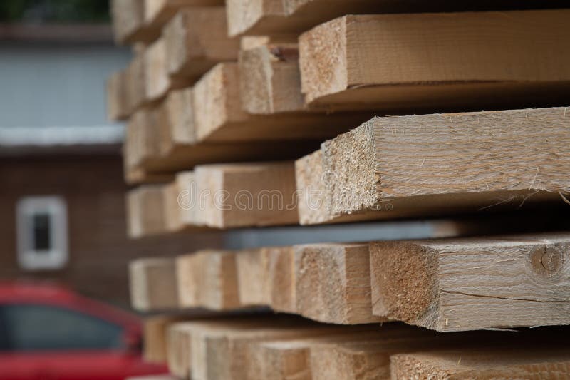 Edged Boards.Building Material Stock Photo - Image of lumber, edging ...