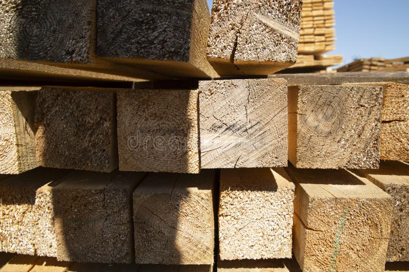 Edged Boards.Building Material Stock Image - Image of edging, lumber ...