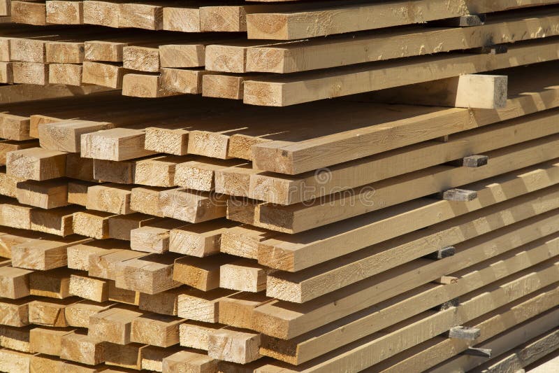 Edged Boards.Building Material Stock Image - Image of construction ...