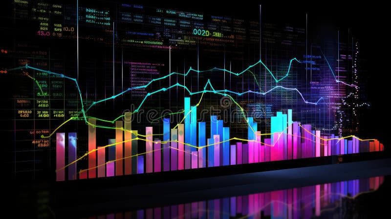 Edges big data graph stock illustration. Illustration of architecture ...