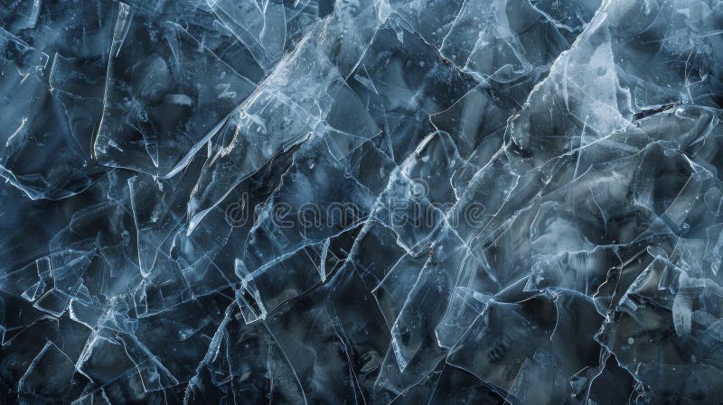 The Edges of the Ice are Sharp and Jagged yet the Surface is Incredibly ...