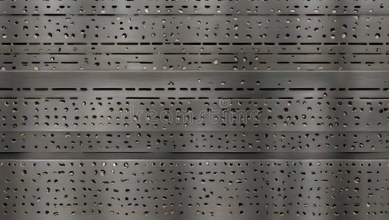 Perforated Steel Texture for 3d Modeling. Ai Generated Stock ...