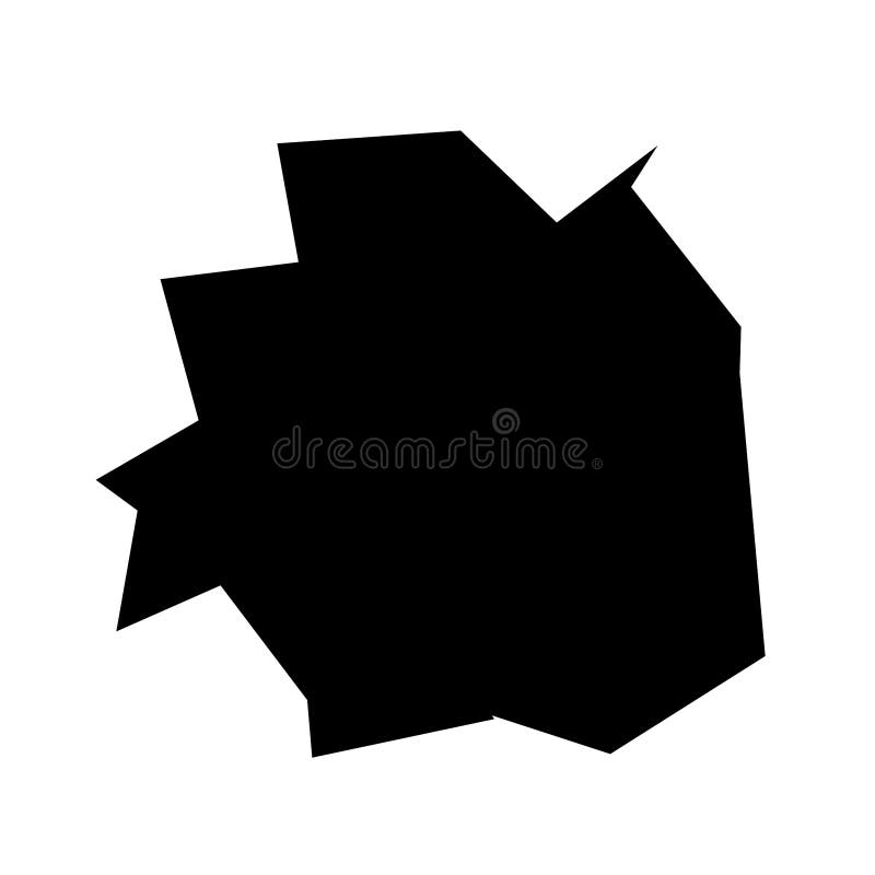 Edgy, Geometric Random Amorph, Amorphous Shape, Element Vector Stock ...