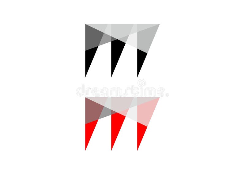 Edgy m logo stock vector. Illustration of magazine, concepts - 99113659