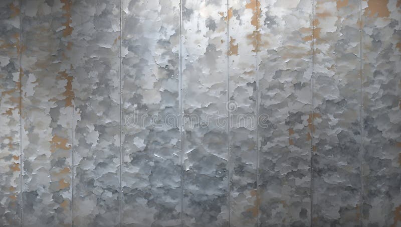 Edgy Galvanized Steel Pattern. Ai Generated Stock Illustration ...