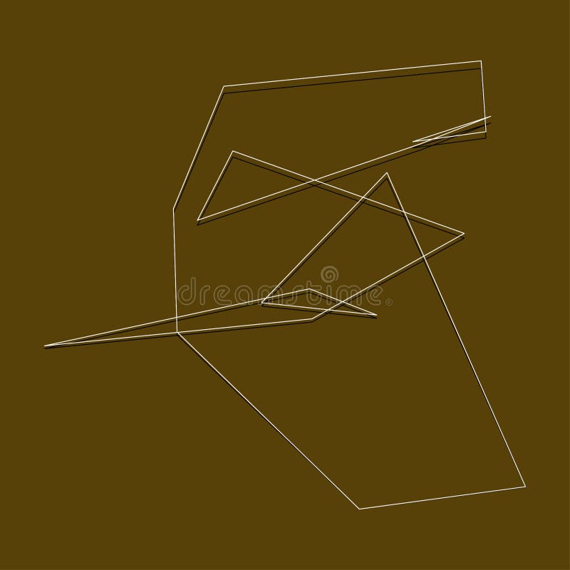 Edgy, Ruptured, Shatter, Splinter Shape, Design Element. Random ...