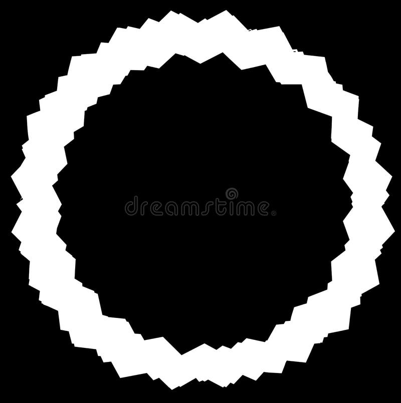 Circle Jagged Edge Stock Illustrations – 564 Circle Jagged Edge Stock ...