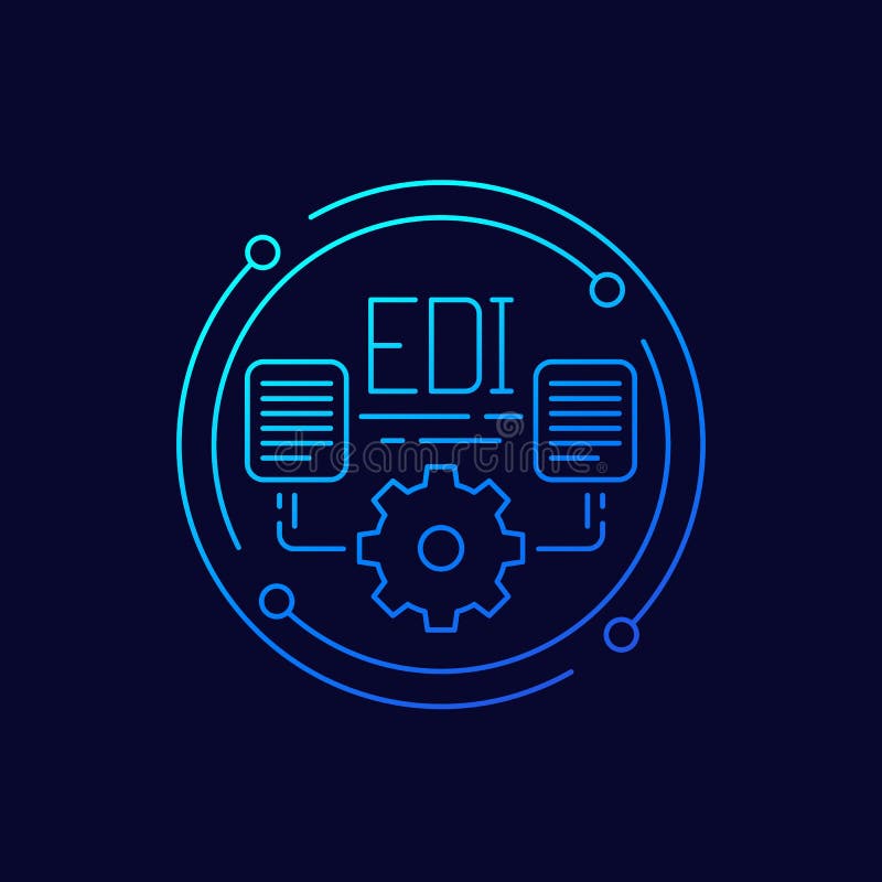Edi Icon Stock Illustrations – 177 Edi Icon Stock Illustrations ...