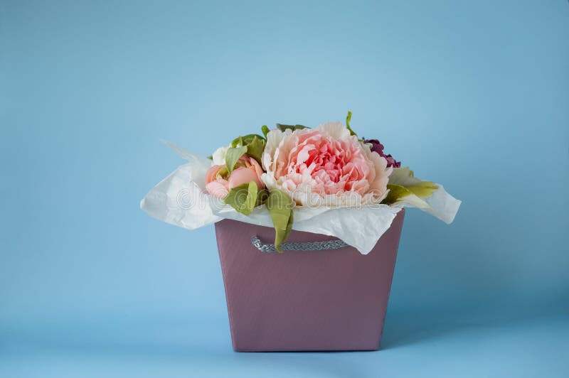 Edible Flowers Made from Chocolate. an Original Dessert in a Box Edible ...