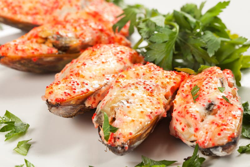 Edible mussels stock image. Image of seafood, kitchen - 63299529