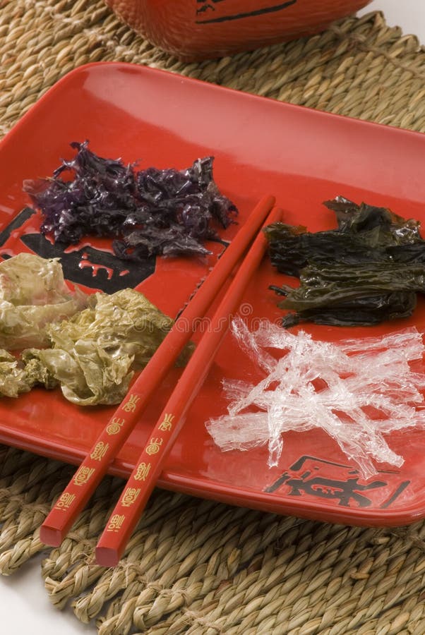 Edible seaweed. stock image. Image of vegetarian, horizontal - 14196921