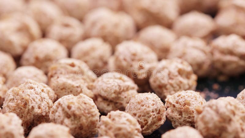 Edible Wheat Bran from Peeled Rye Flour Stock Video - Video of closeup ...