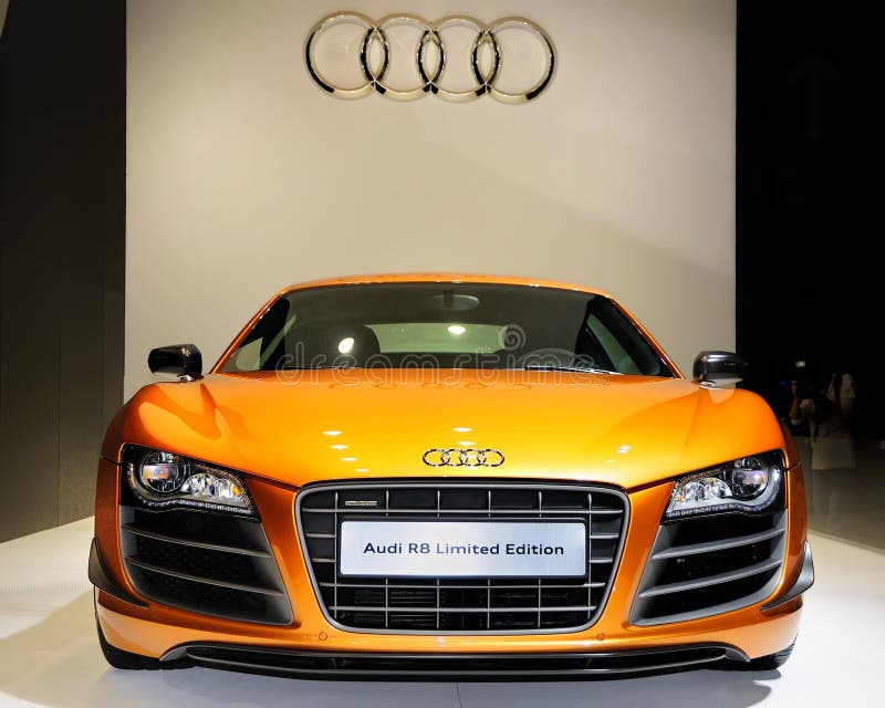 Edición Limitada De Audi R8 Foto de archivo editorial - Imagen de audaz ...