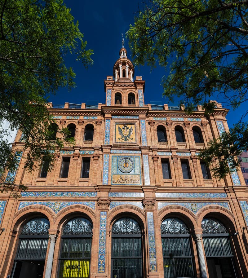 Edificio ABC Serrano in Madrid Editorial Stock Photo - Image of ...