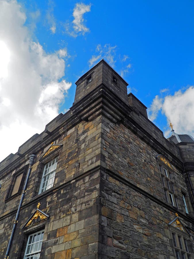 Edificio Antiguo De La Isla De Edinburgh Imagen de archivo - Imagen de ...