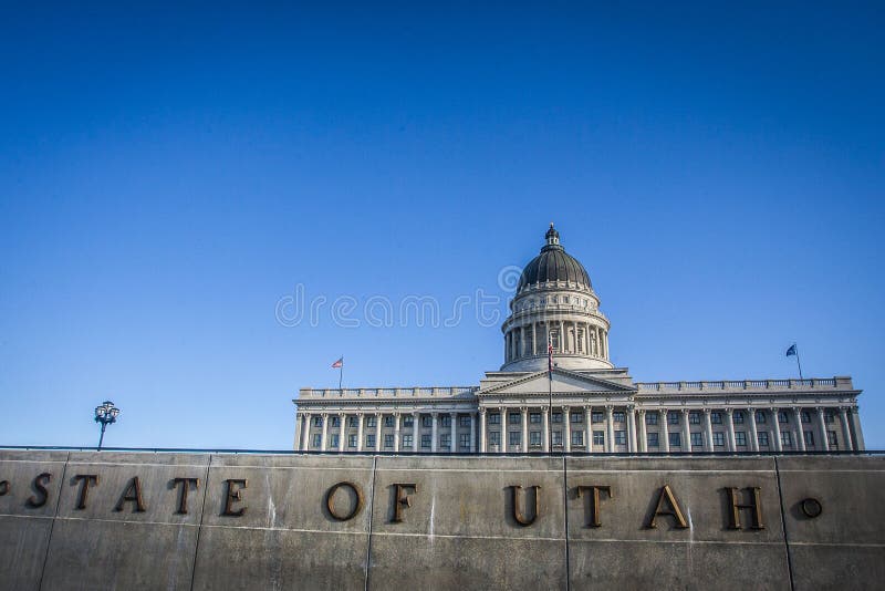 Edificio Capital De Utah, Estado De Utah, Salt Lake City Foto de ...