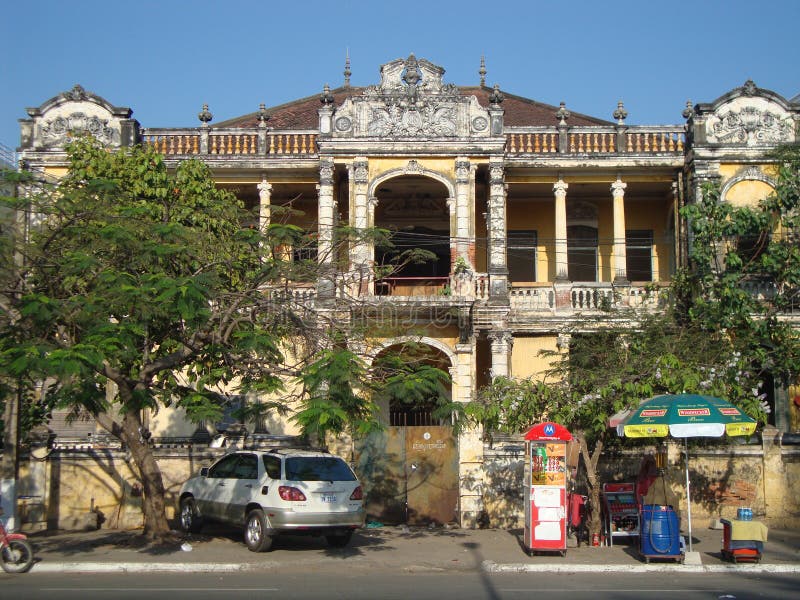 Edificio colonial foto de archivo editorial. Imagen de afuera - 36544033