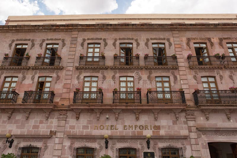 Edificio Colonial En Zacatecas México Foto de archivo editorial ...