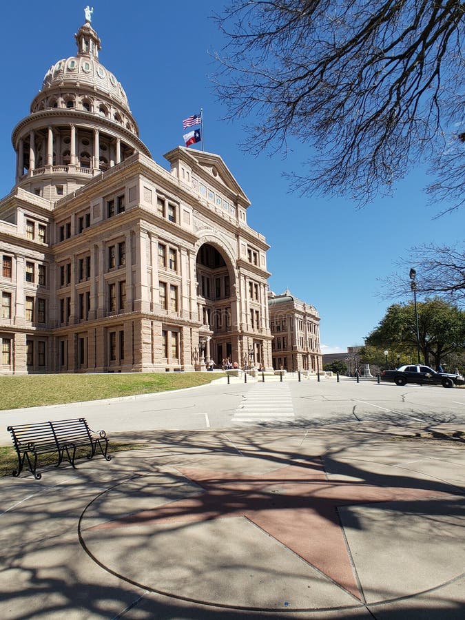 Edificio De Capitolio En El Centro De La Ciudad De Austin Tx Usa Imagen ...