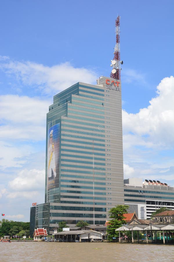 Edificio de CAT Telecom imagen de archivo editorial. Imagen de ...