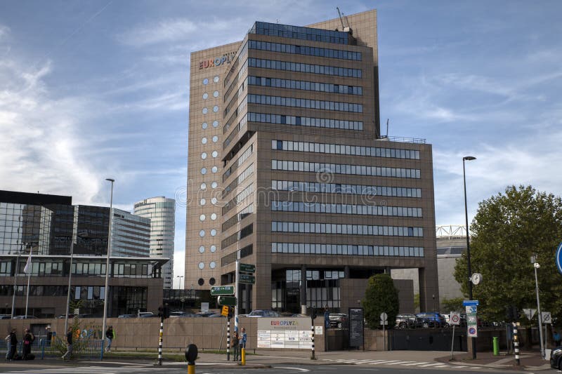 Edificio De Europlaza En Amsterdam, Países Bajos, 1392022 Imagen editorial - Imagen de ...