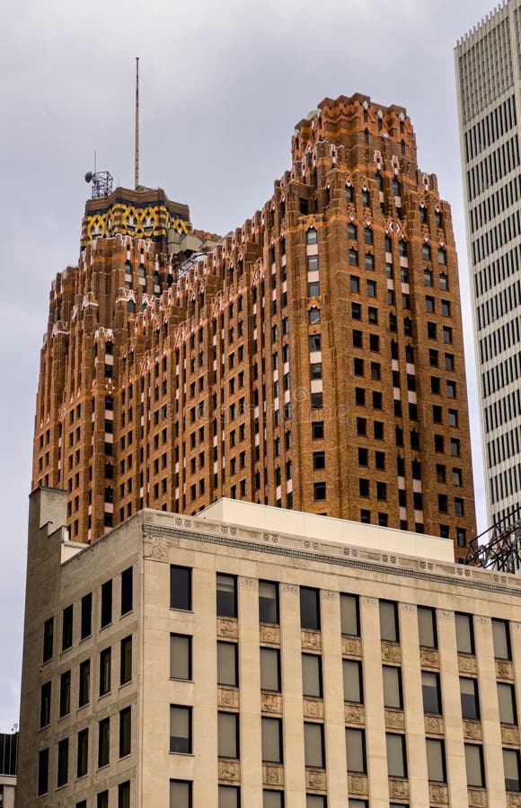 Edificio De Guardianes En Detroit Detroit (estados Unidos) 10 De Junio ...