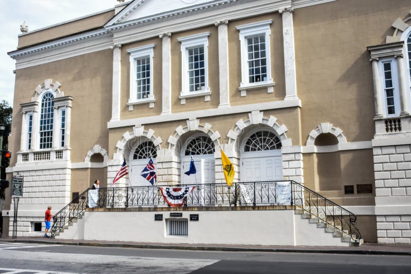 EDIFICIO DE INTERCAMBIO Y MAZMORRA VIEJOS DEL PREBOSTE Imagen editorial ...
