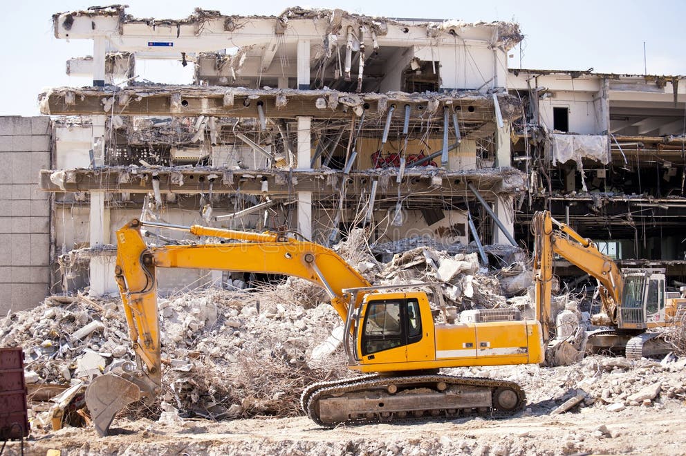 Edificio de la demolición foto de archivo. Imagen de ruina - 38899588
