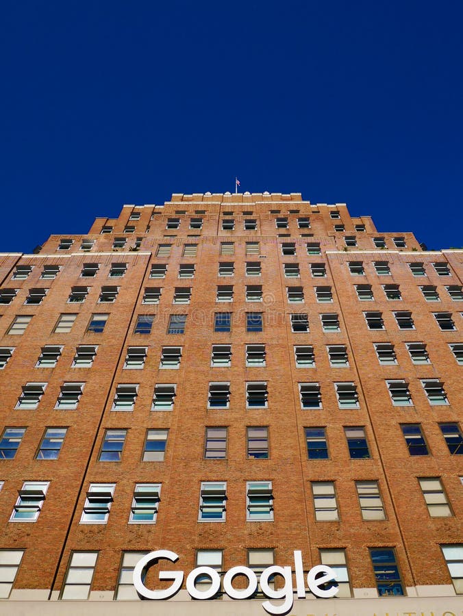 Edificio De La Sede De Google En Manhattan, Nueva York Foto editorial ...