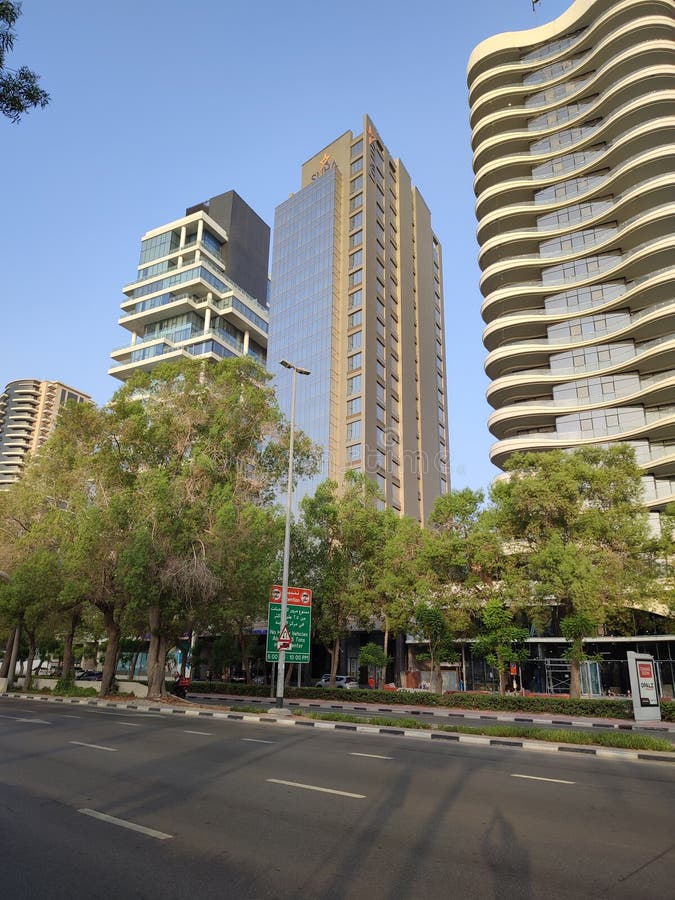 Edificio De La Zona De Al Raffa En Dubai Uae Imagen de archivo ...