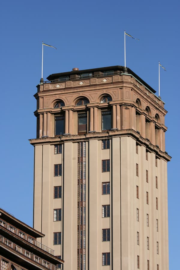 Edificio De Oficinas En La Ciudad De Estocolmo Foto de archivo - Imagen ...