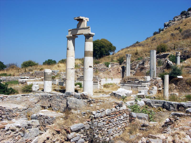 Edificio De Prytaneion En Ephesus, Turquía Foto de archivo - Imagen de ...