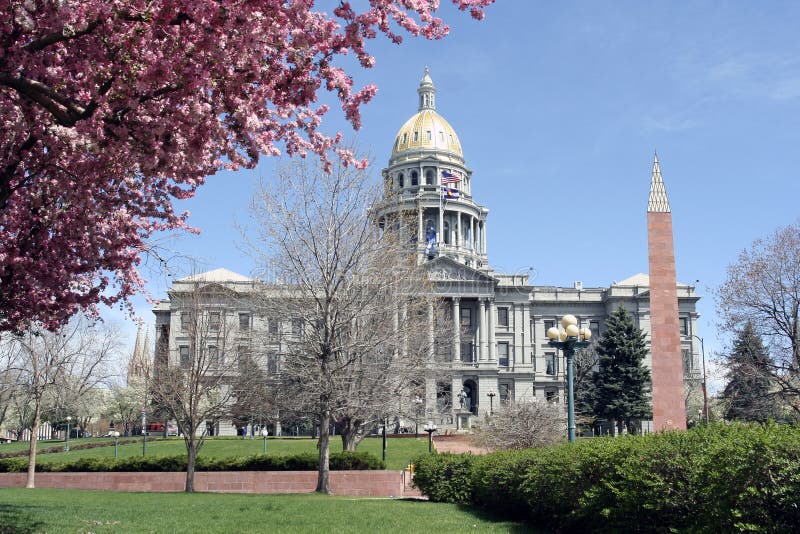 Capitolio Del Estado De Colorado Imagen de archivo - Imagen de tapa ...