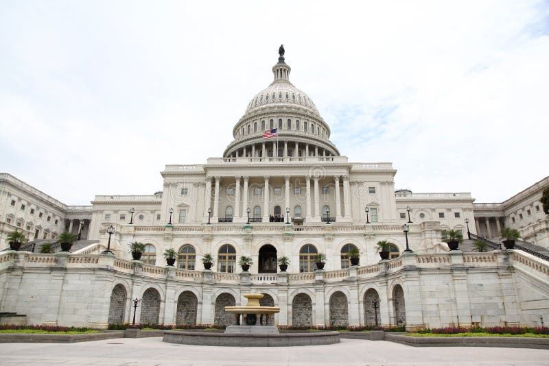 Edificio Del Capitolio De Estados Unidos En El Washington DC, Los E.E.U ...
