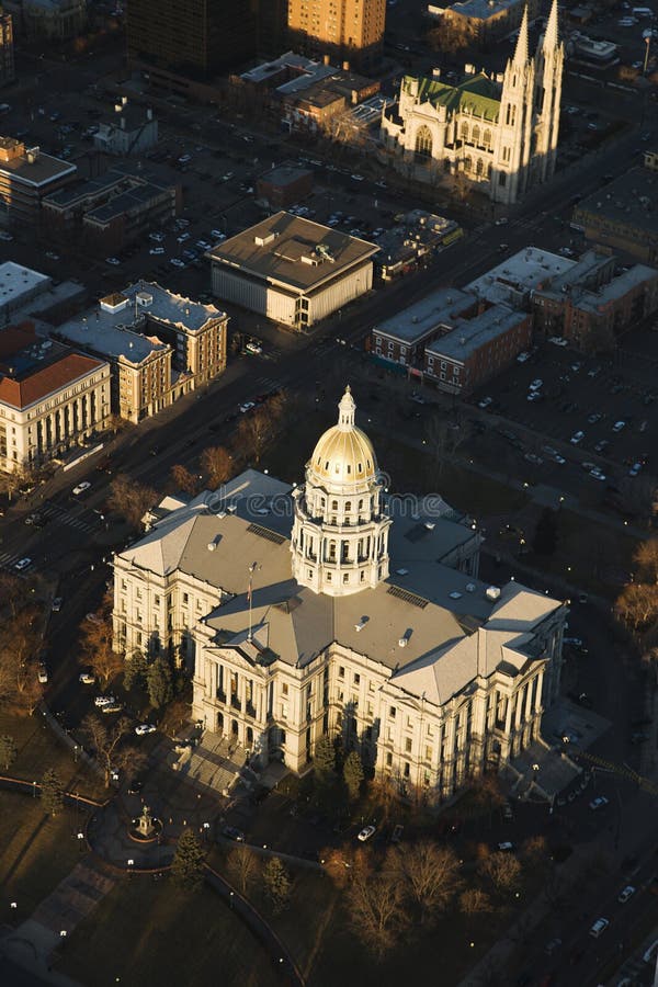 Edificio Del Capitolio Del Estado, Denver, Colorado. Foto de archivo ...
