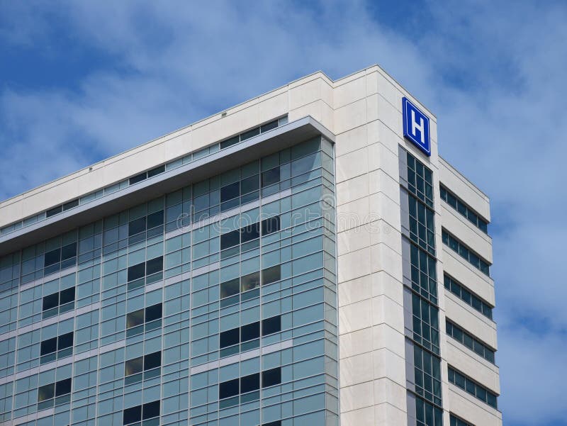 Edificio del hospital foto de archivo. Imagen de exterior - 59693686