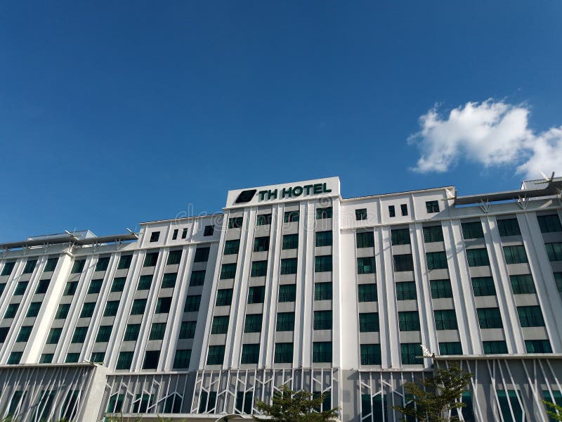 Edificio del HOTEL del TH fotografía editorial. Imagen de hotel - 111812207