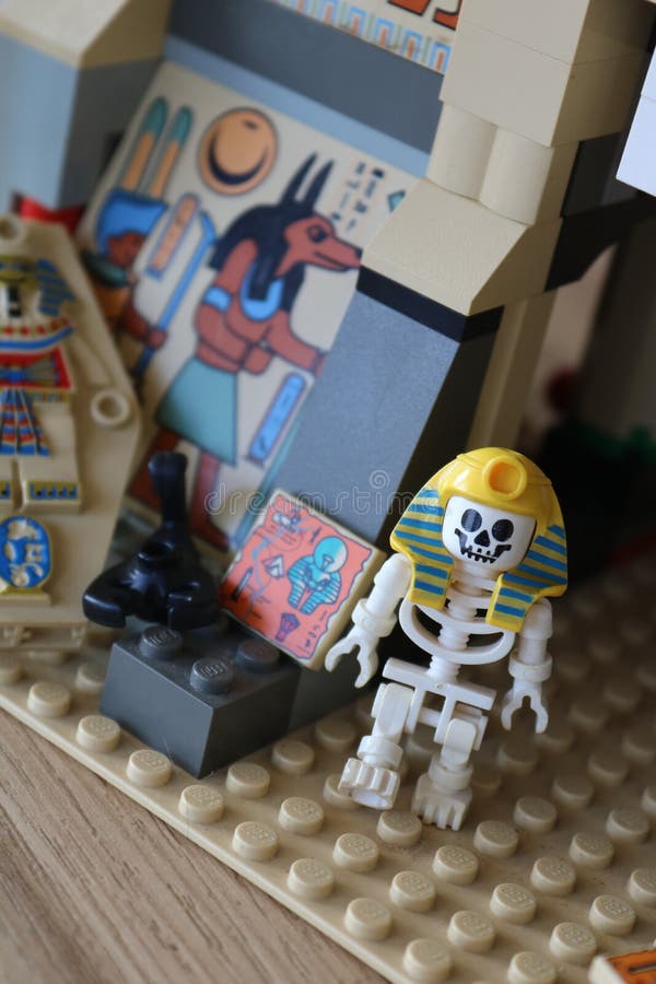 Edificio Del Lego De Egipto Antiguo Foto de archivo editorial - Imagen ...